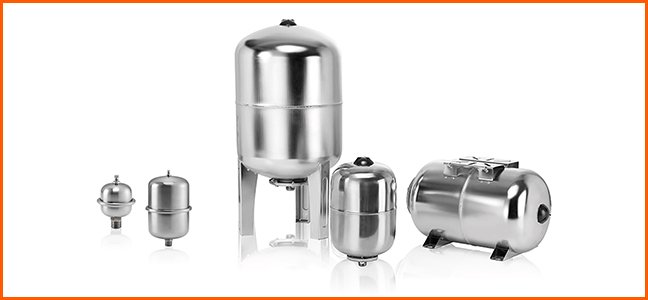 Diaphragm and air supply tanks: constant pressure and hydraulic system ...