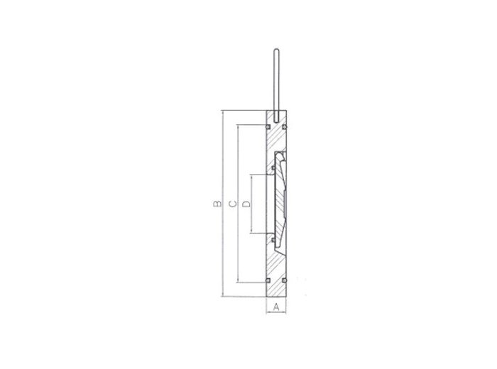 Clapet check or non return valve wafer type H2406 | Waterfitters