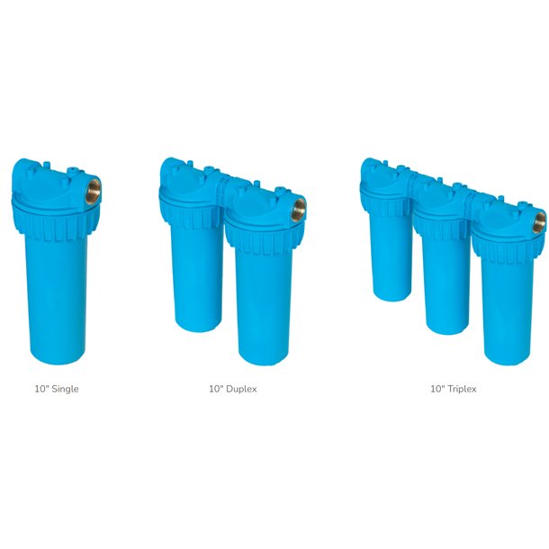 Drinking water hydraulic filter TECNOPLASTIC BLUE DOLPHIN 10" | Water ...