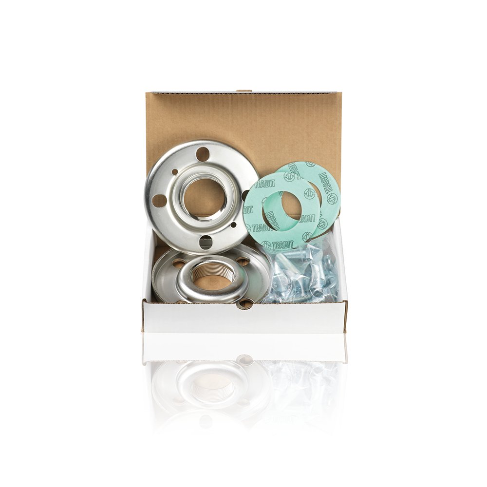 Standard galvanized steel counter flange kit | Waterfitters