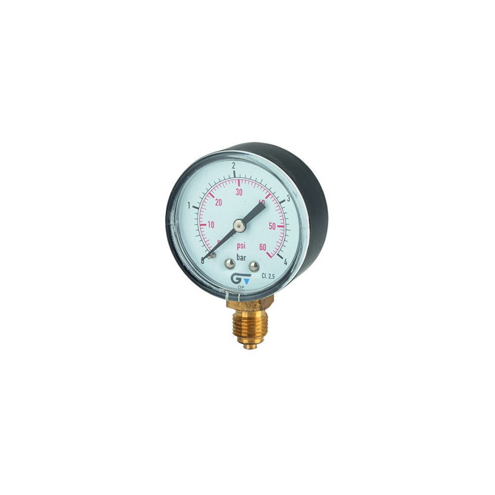 GENEBRE dry pressure MANOMETER DIAM. 53 with dial and case | Waterfitters