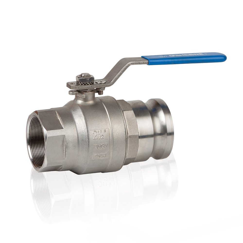 GENEBRE GLOBE 2P CAMLOCK ball valve in AISI 316 stainless steel ...