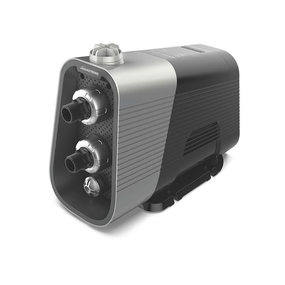 Automatic self-priming hydraulic pump for hot and cold water buildings ...